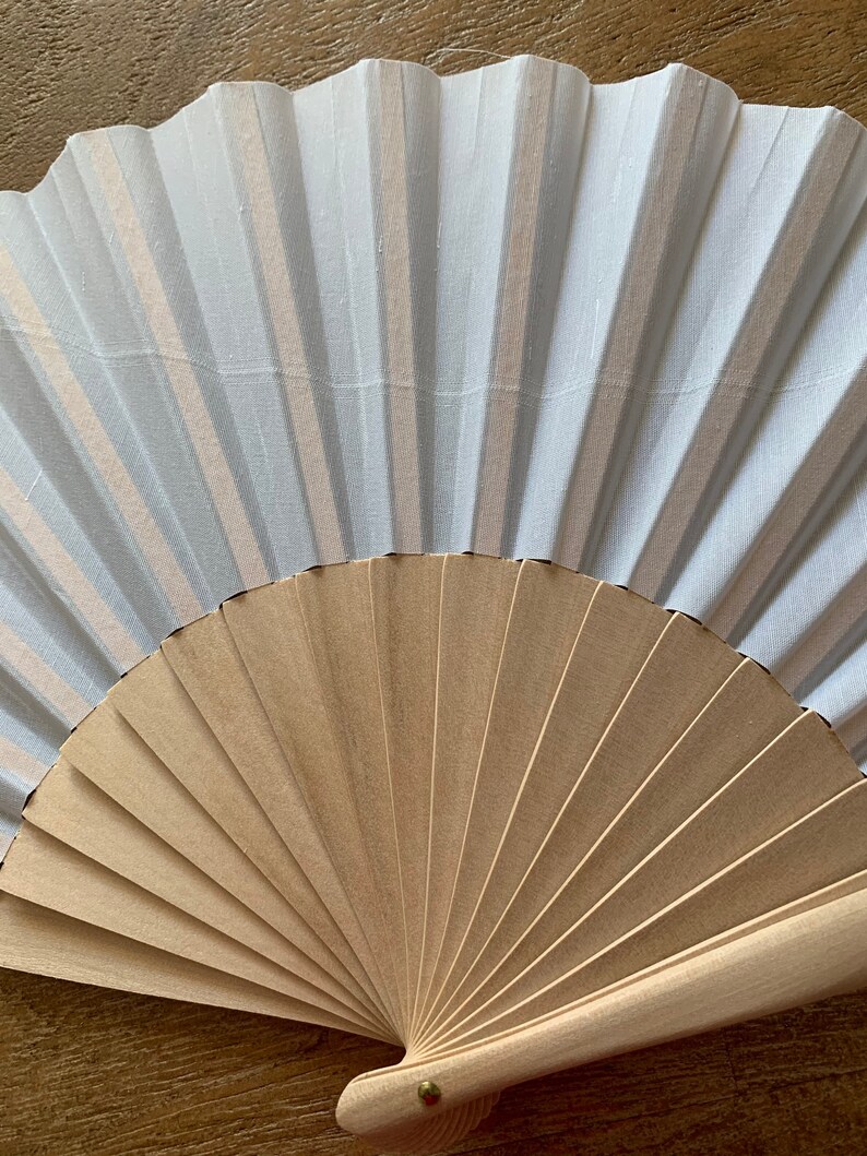 EVENT FAVOR WHITE Hand Fan - Etsy