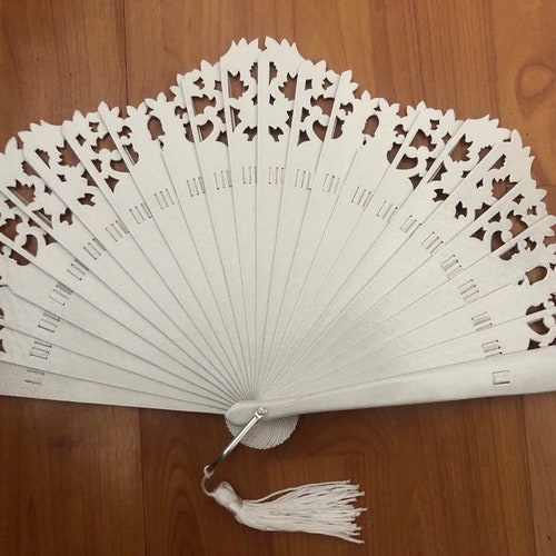 Goth Hand Held Fan - Etsy