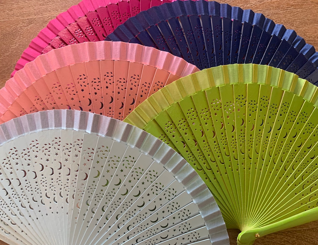 MOON LIGHT SPANISH Hand Fan - Etsy