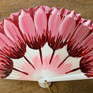 TULIP GARDEN Spanish Hand Fan - Etsy