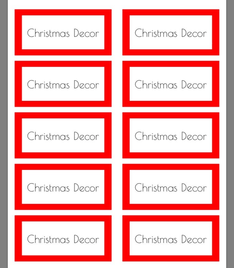 Storage Labels - Etsy Australia