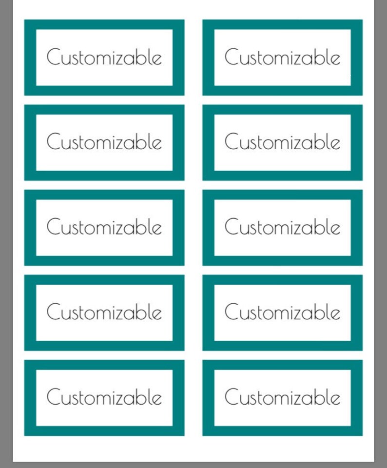 Storage Labels - Etsy Australia