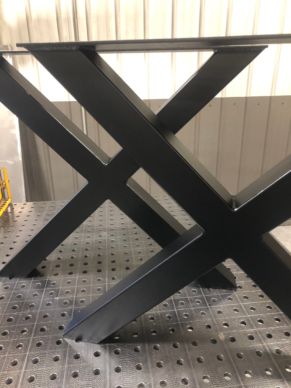 3 Tubing X-Frame Table Legs Heavy Duty Metal Table | Etsy