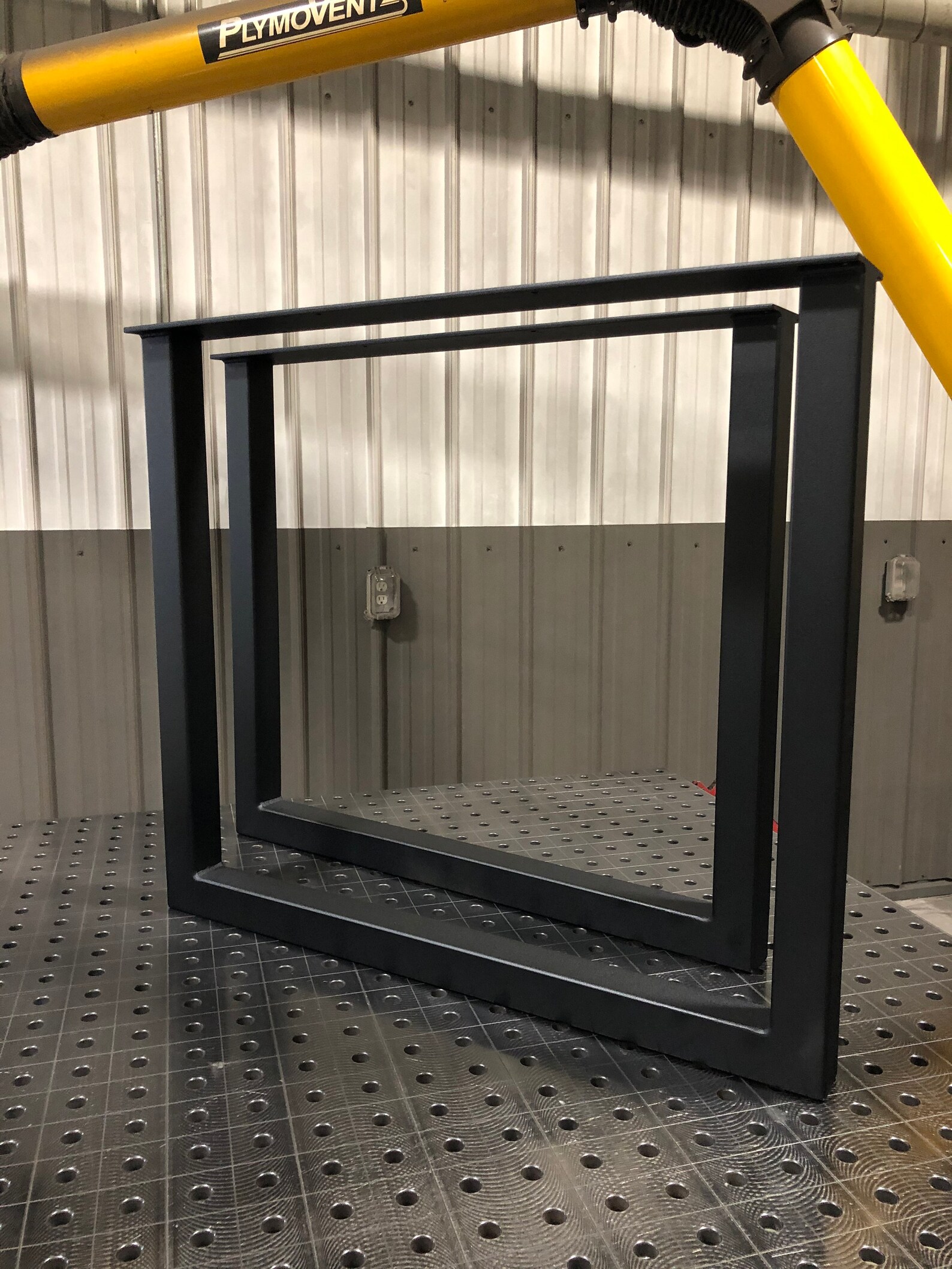 Square Metal Table Legs - (steel Table Legs, Metal Legs, Square Table ...