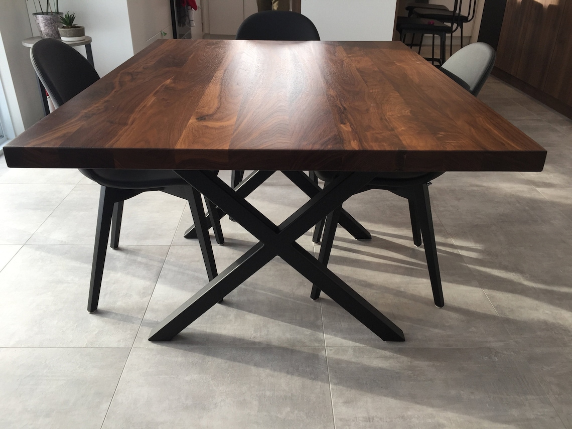 X-frame Metal Table Legs - (metal Legs, X Table Legs, Steel Table Legs ...