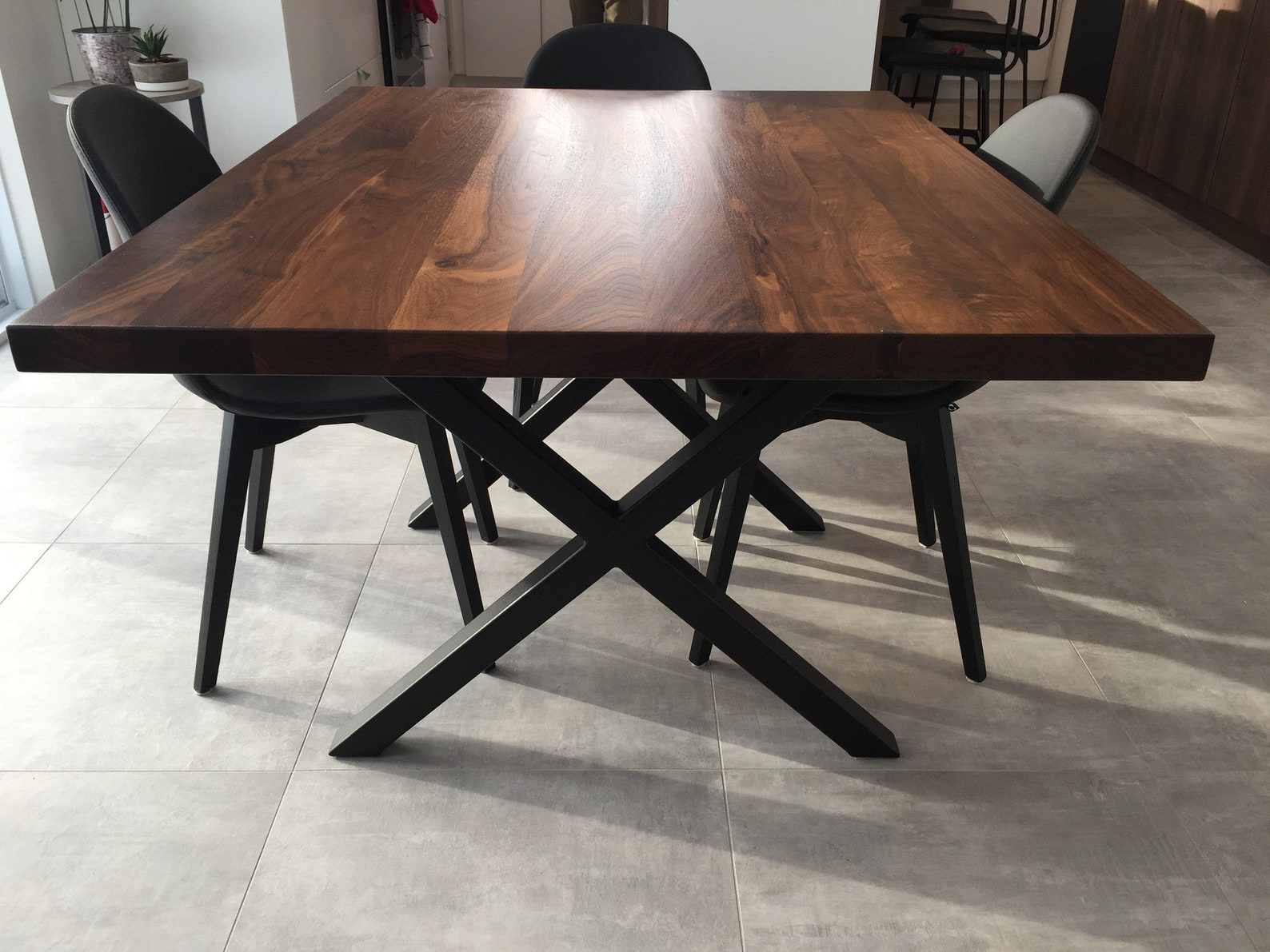 X-frame Metal Table Legs - (metal Legs, X Table Legs, Steel Table Legs ...