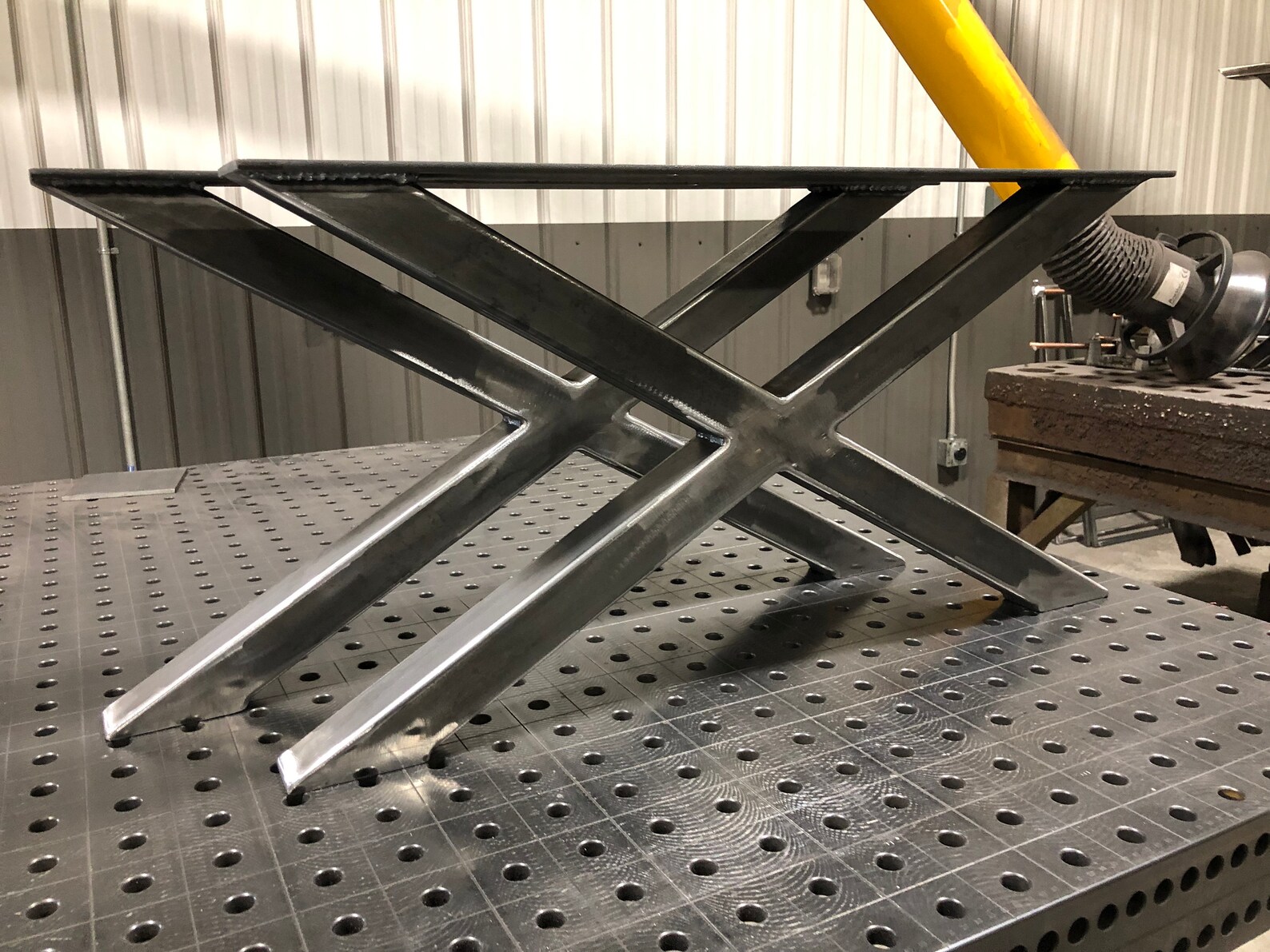 X-frame Metal Table Legs metal Legs X Table Legs Steel - Etsy