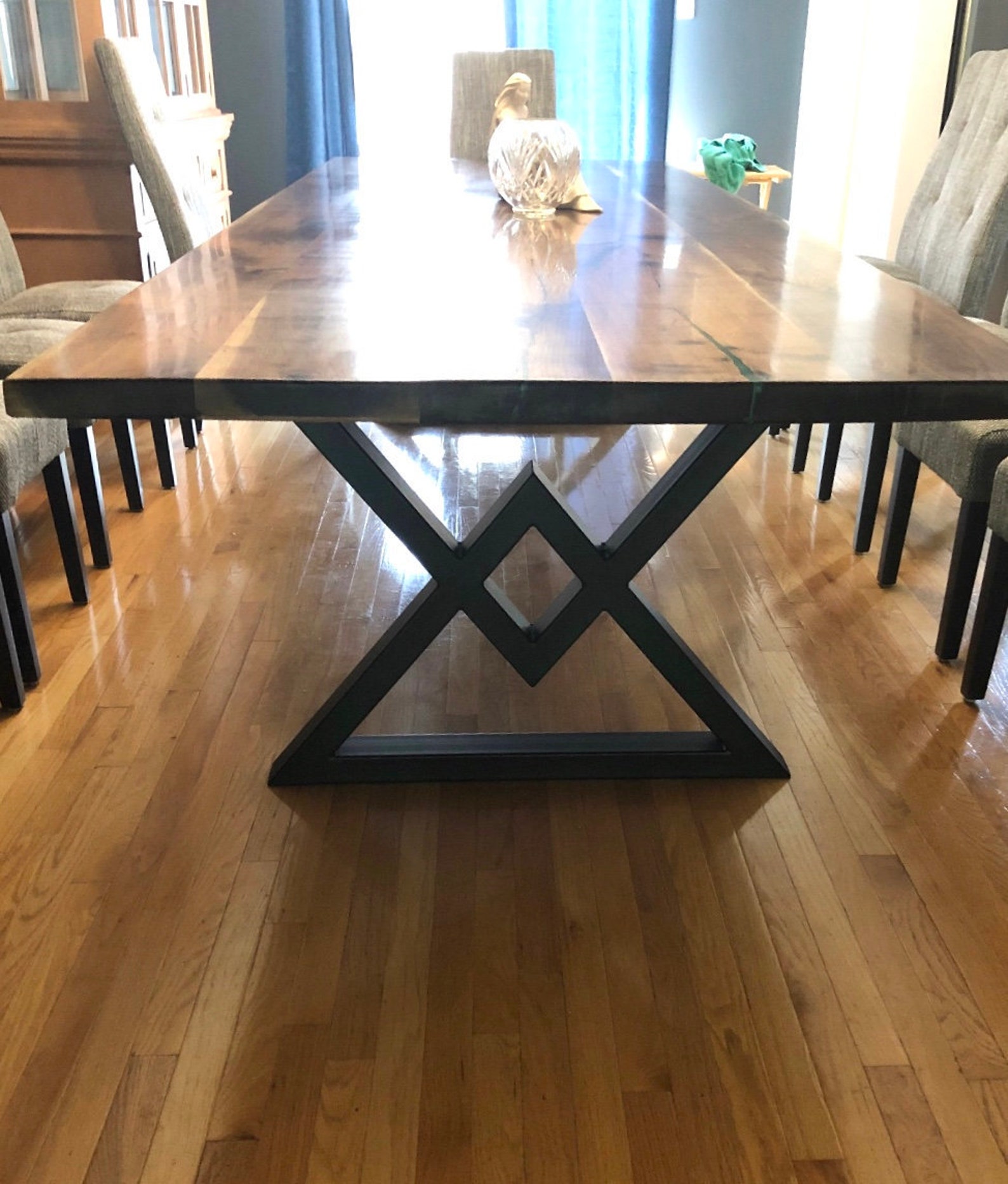 Diamond Metal Table Legs Heavy Duty 2x3 Tubing | Etsy