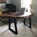 Inverse Trapezoid Metal Table Legs - (dining Table Legs, Bench Legs ...