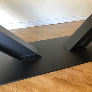 Angled I-beam Metal Table Base (ontario Pick Up/delivery Only) - Etsy