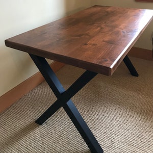 X-frame Metal Table Legs - (metal Legs, X Table Legs, Steel Table Legs ...