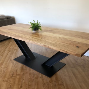 Angled I-beam Metal Table Base (ontario Pick Up/delivery Only) - Etsy