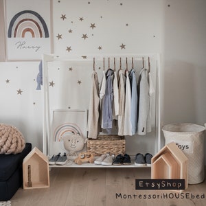 Baby Wardrobe a Frame Clothes Rack Child Wardrobe Garment Rack | Etsy