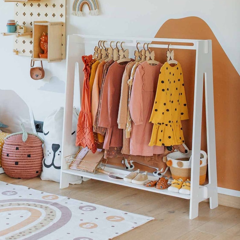 Baby Wardrobe a Frame Clothes Rack Child Wardrobe Garment Rack Kind ...