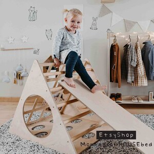 Transformable Climbing Triangle, Step Triangle, Climbing Ladder for ...