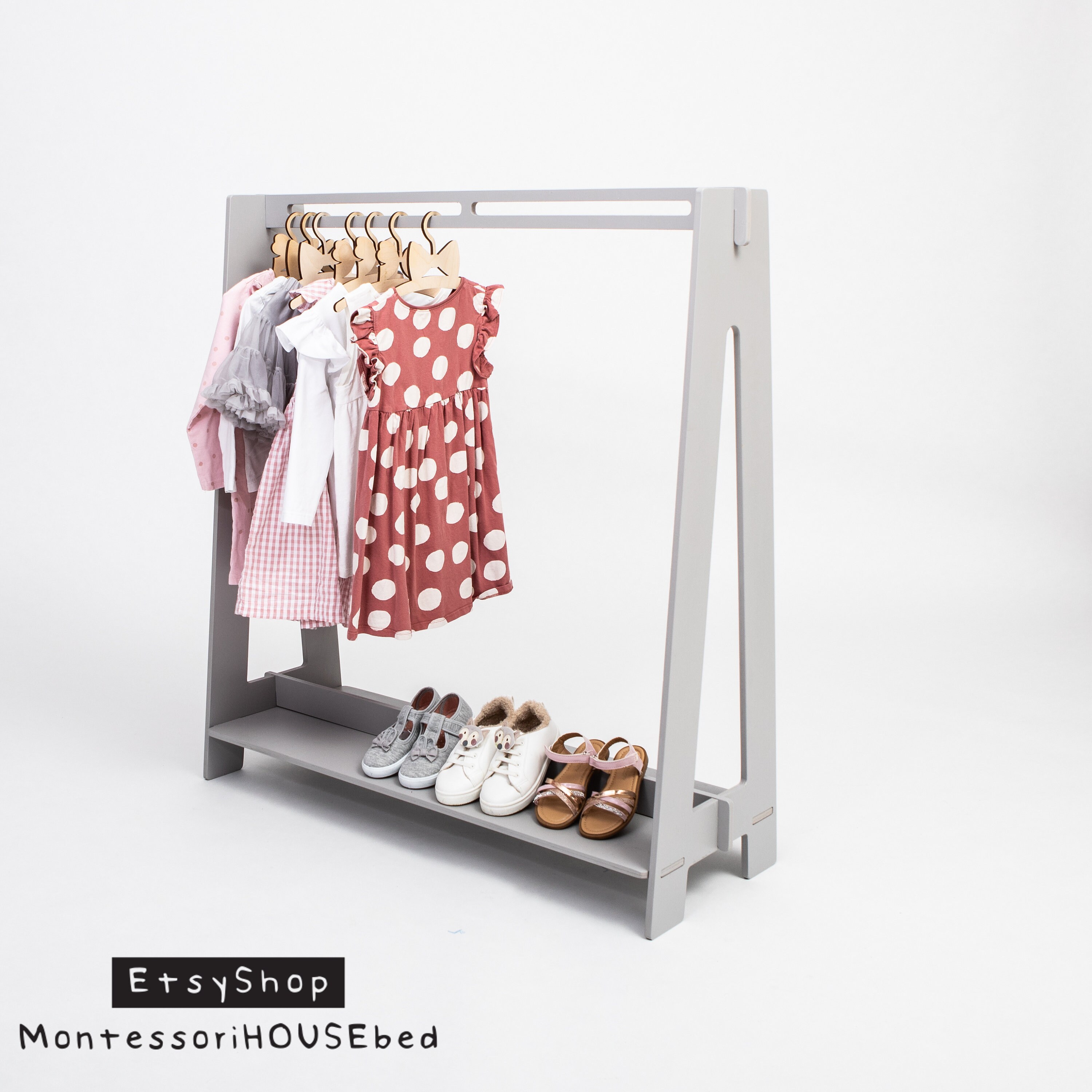 Baby Wardrobe a Frame Clothes Rack Child Wardrobe Garment Rack | Etsy ...