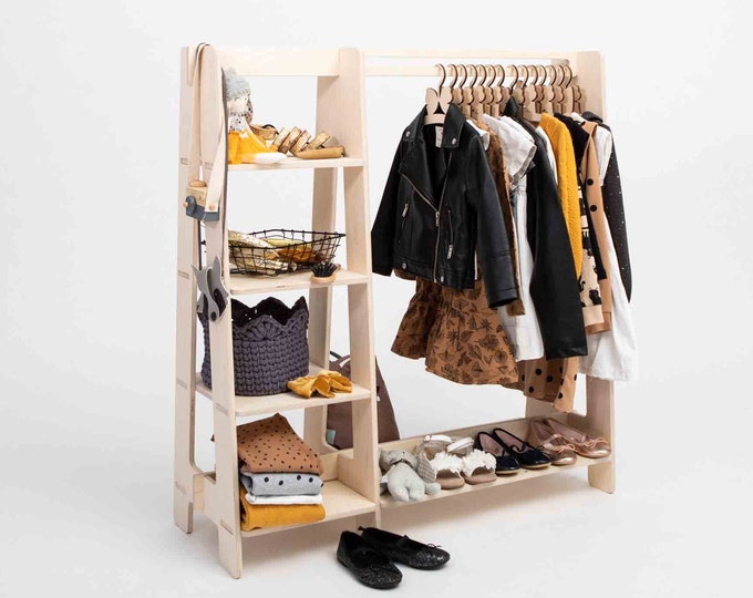 Baby Wardrobe a Frame Clothes Rack Child Wardrobe Garment Rack Kind ...