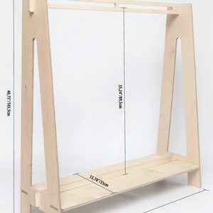 Baby Wardrobe a Frame Clothes Rack Child Wardrobe Garment Rack | Etsy