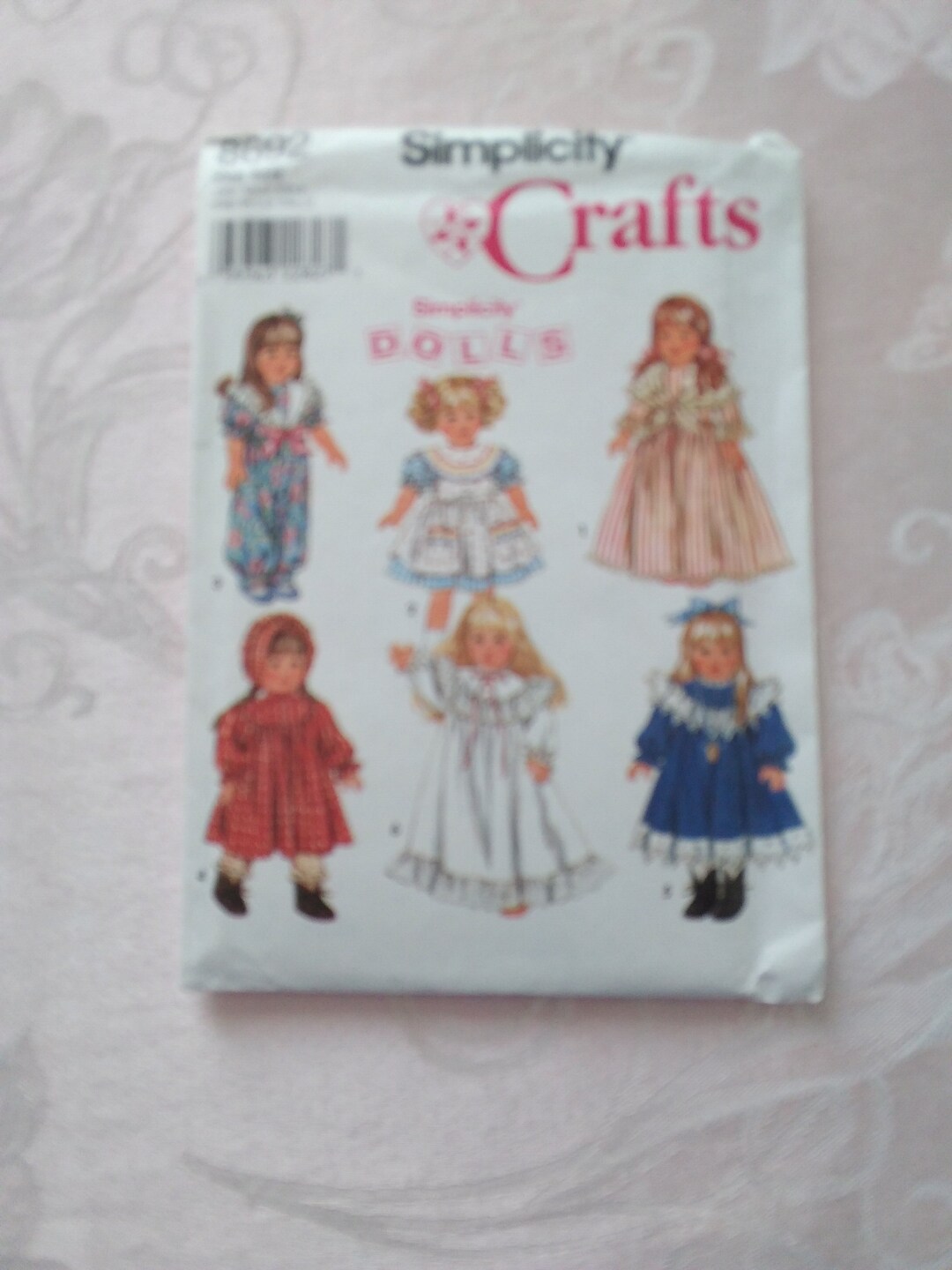 Doll Clothes Pattern Simplicity 8692 Wardrobe for 18 Dolls Such as ...