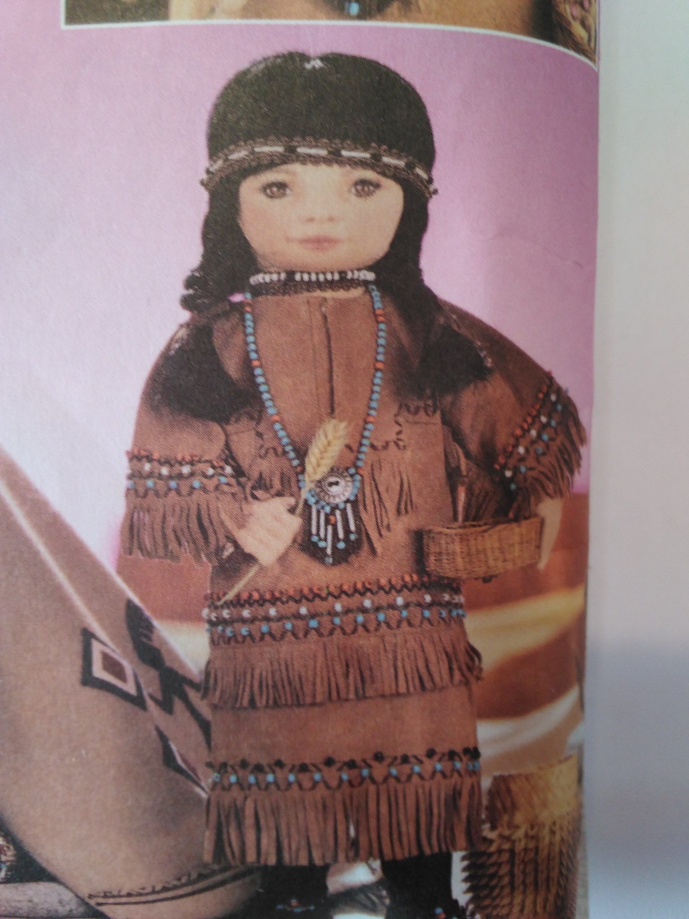 Native American Doll Clothes Pattern and Tepee Pattern for Eighteen ...