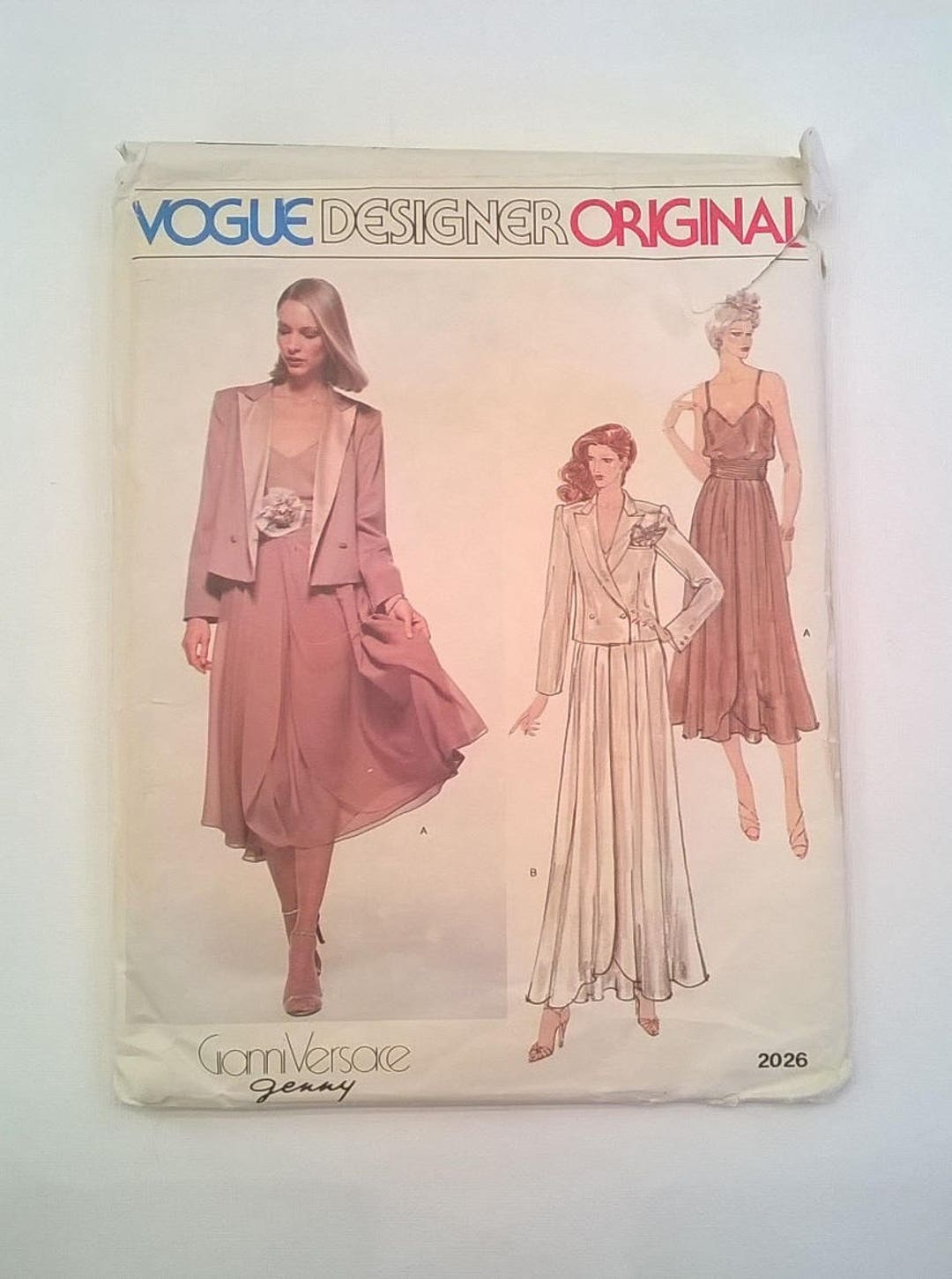 Gianni Versace Vogue Designer Original Pattern 2026 - Etsy UK