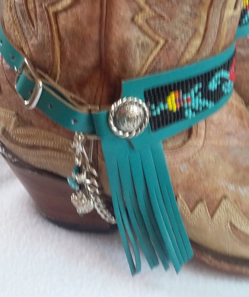PAIR Boho / Western / Biker Bootstrap Hand Made Boot Strap / Boot ...