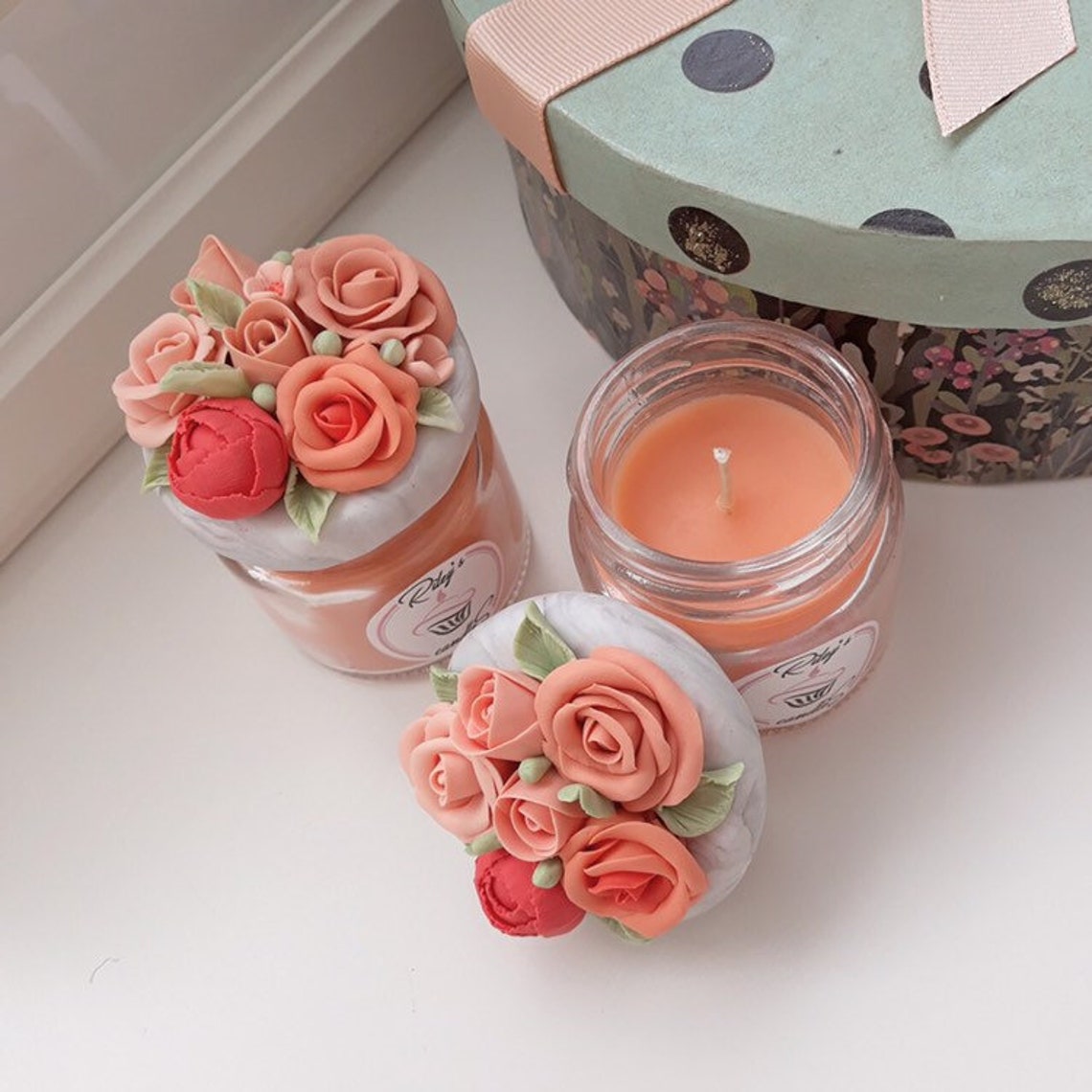 Fall Bridal Shower Favors Orange Rose Wedding Favor October - Etsy