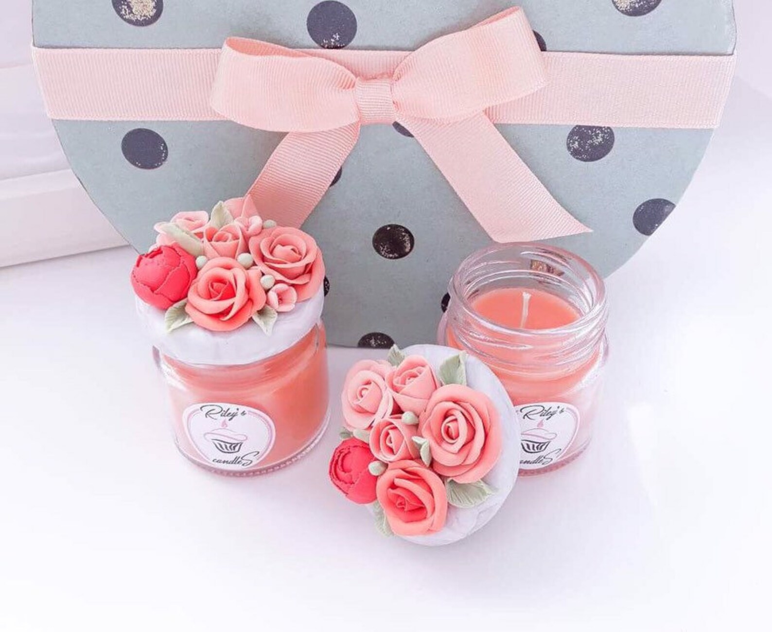 Fall Bridal Shower Favors Orange Rose Wedding Favor October | Etsy