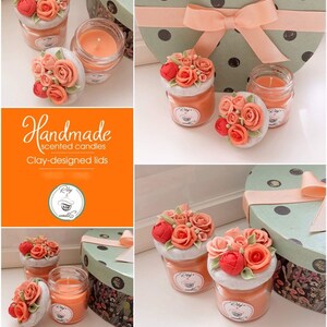 Fall Bridal Shower Favors Orange Rose Wedding Favor October - Etsy