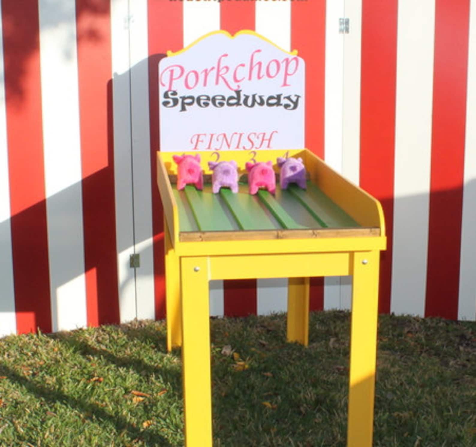 Carnival Games Pig Race Game Lawn Game Carnival Booth - Etsy Carnival Games Pig Race Game Lawn Game Carnival Booth - Etsy