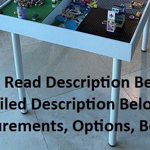 Large Building Bricks Table, Kids Building Blocks Table , Kids Table ...