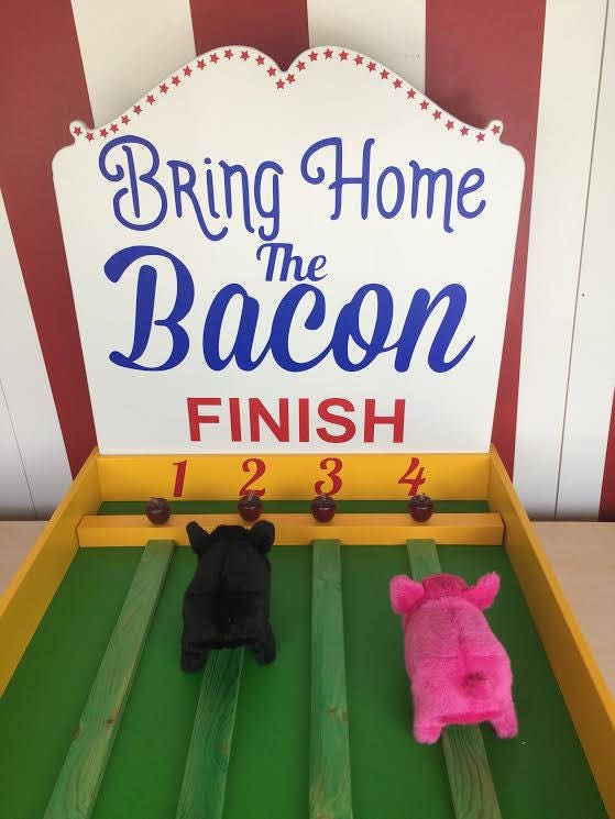 Bacon Run Game, Lawn Game, Carnival Game, Backyard Game, Corporate ...