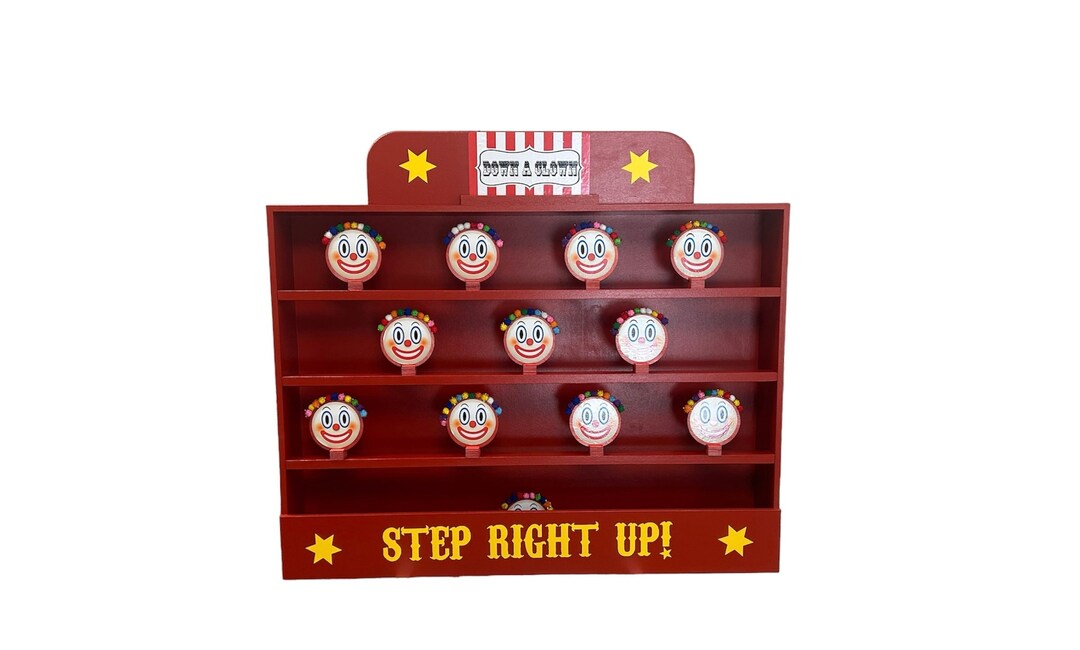 Down A Clown, Target Gallery, Dunk a Clown Game, Lawn Game, Carnival ...