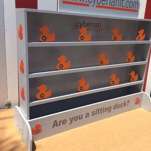 Dunk a Duck Shooting Gallery, Carnival Birthday Party Game - Etsy