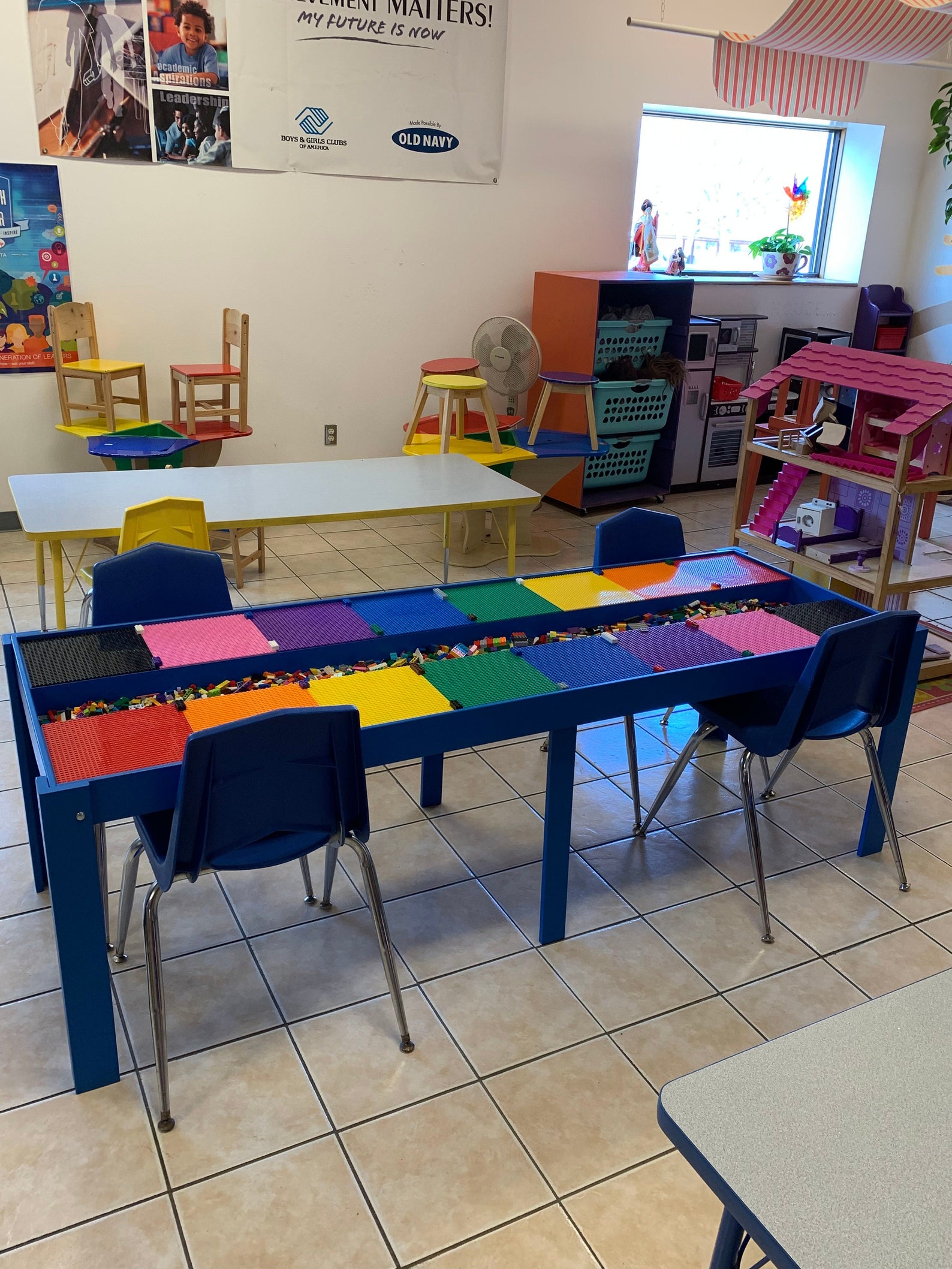 Huge, Commercial Sized, Building Bricks Table, Activity Table, STEM ...