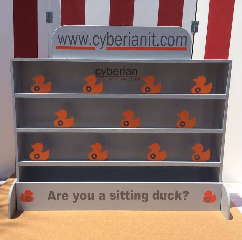 Dunk a Duck Shooting Gallery, Carnival Birthday Party Game - Etsy