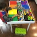 Building Bricks Table, Kids Building Blocks Table , Kids Large Table ...