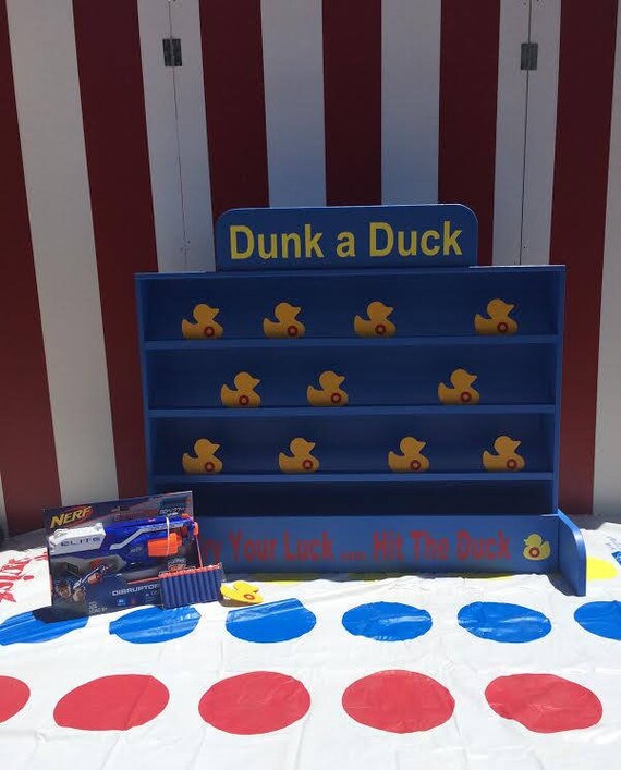 Carnival Games Duck Shooting Gallery Target Gallery Lawn | Etsy