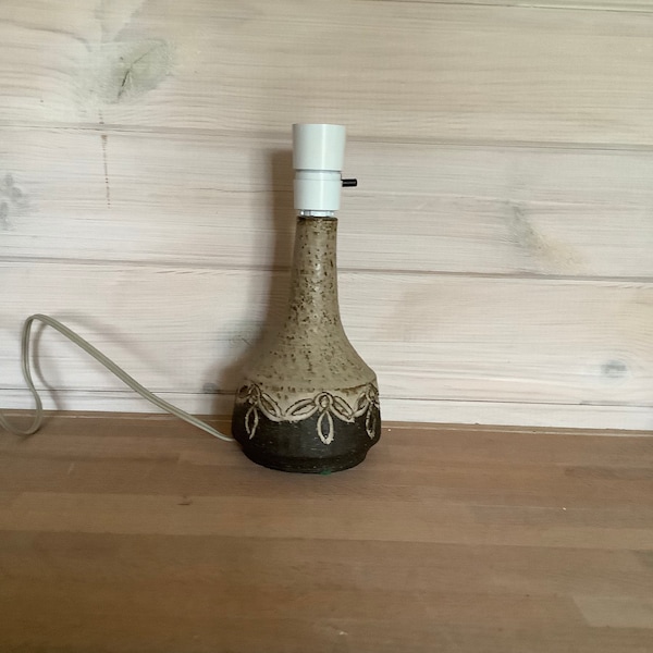 Pottery Lamp - Etsy