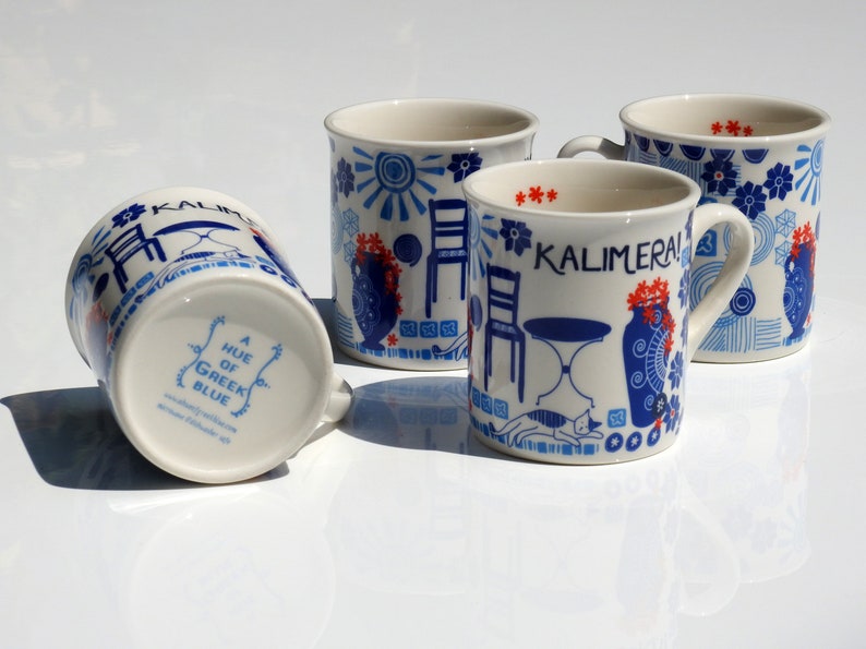 90ml Espresso Cup Kalimera - ΚΑΛΗΜΕΡΑ - Greek Coffee - Greek Cup ...