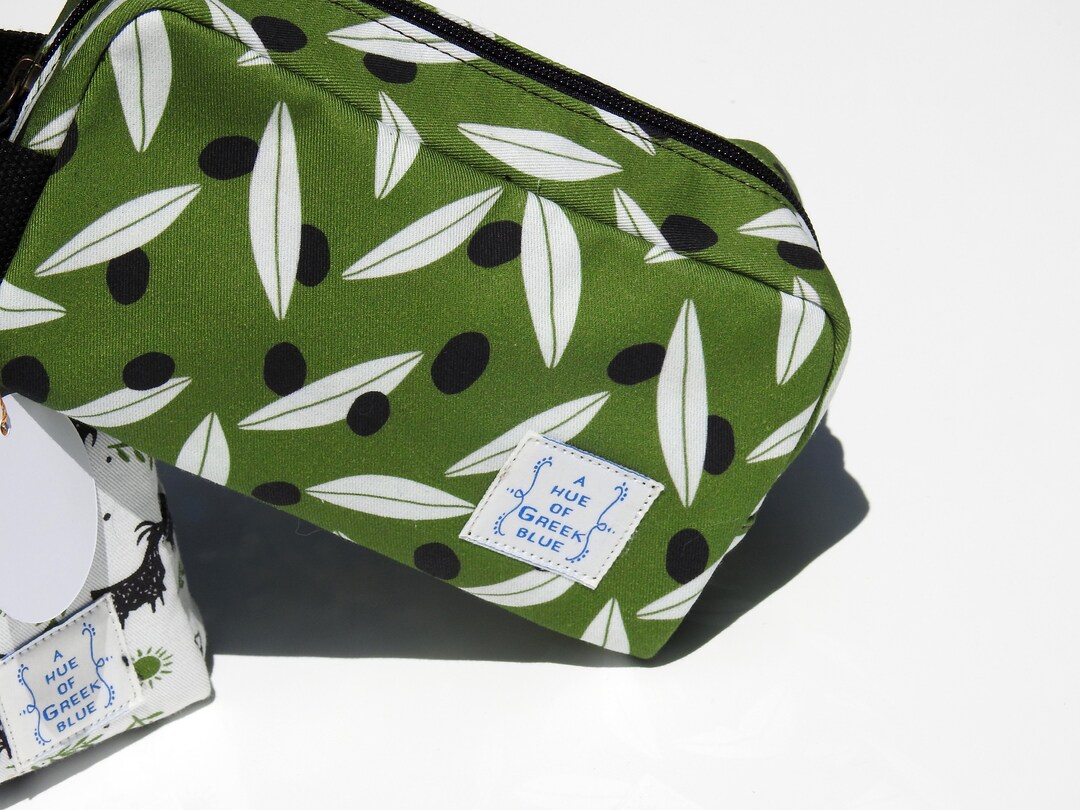 Zip Pouch Carry All - Modern Olive - Greek Olive - Olive Tree ...