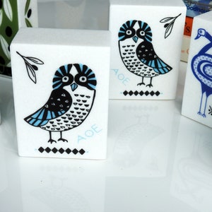 Greek Owl 1/ Socrates Quotation White Marble Bookend Gift for Book ...