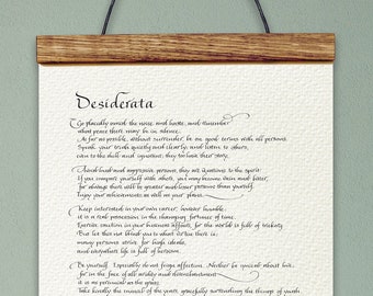 Desiderata | Etsy UK