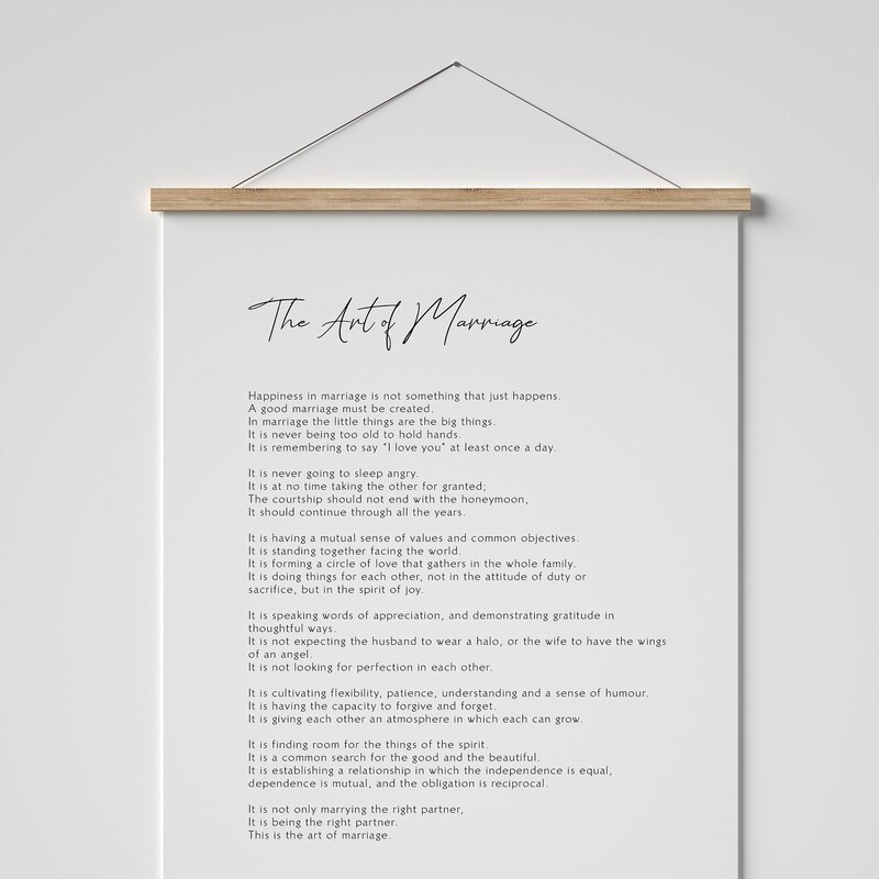 The Art of Marriage - Etsy