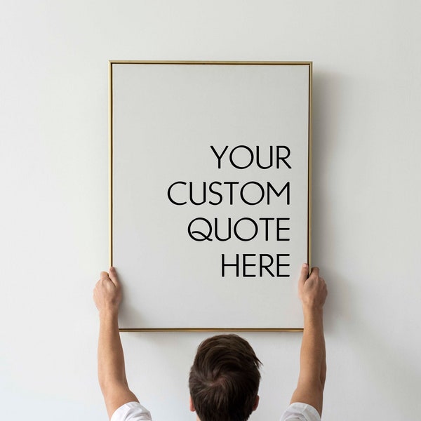 Framed Quotes - Etsy