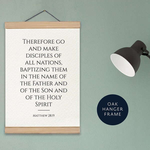 Matthew 28 19 - Etsy