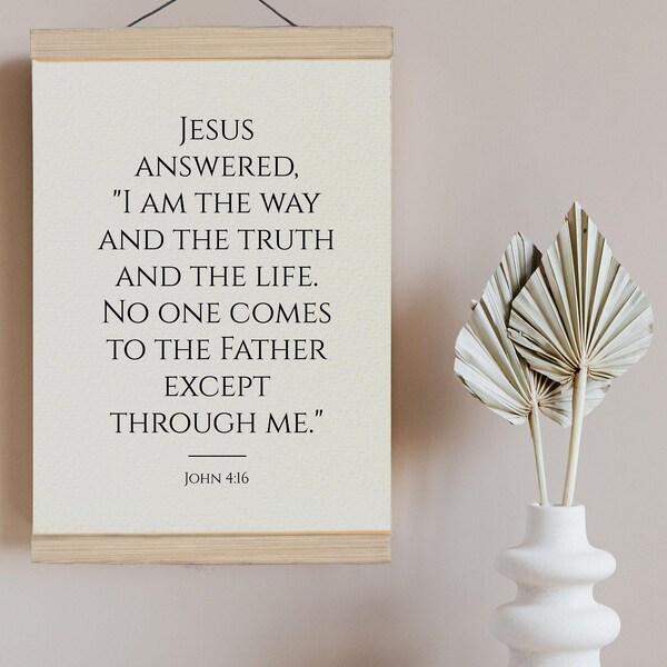 John 14 6 Wall Art - Etsy