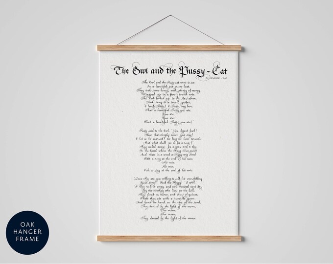 The Owl and the Pussycat and Other Verses Edward Lear Vintage Grolier ...