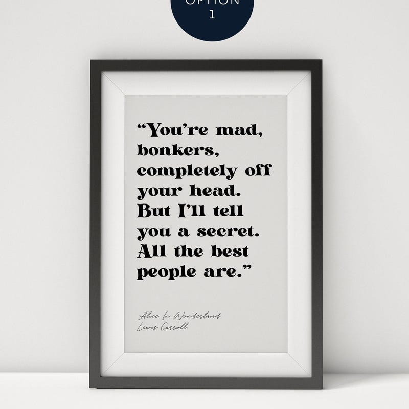 Framed Quote - Etsy