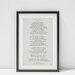 ITHAKA Print Framed Ithaka Poem Ithaka Poster by C.P. Cavafy Black and ...